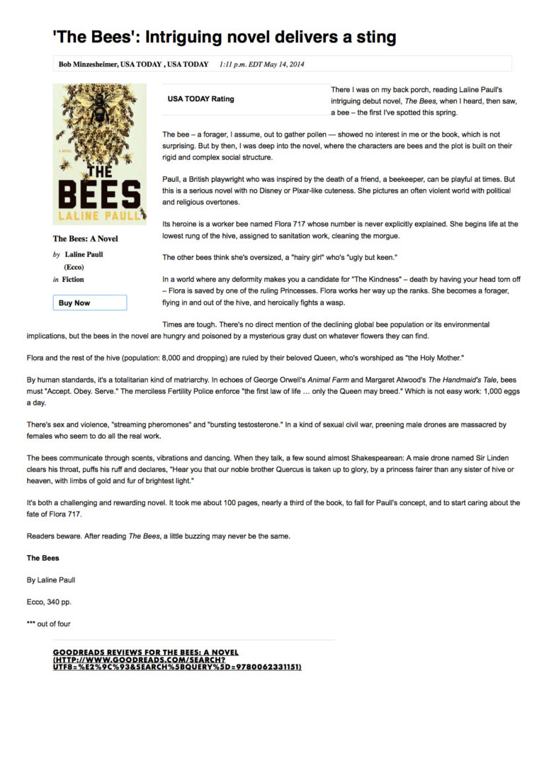 The Bees – Laline Paull